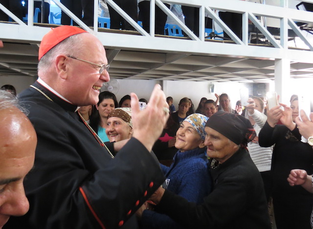 'You are not forgotten,' Cardinal Dolan tells Iraq's Christians and Yazidis