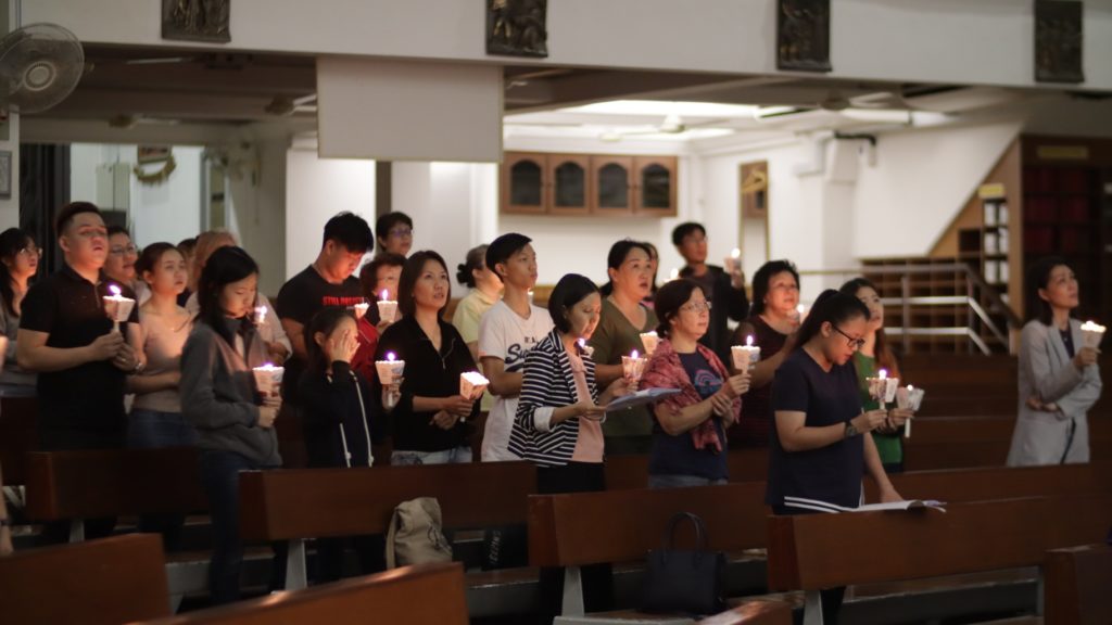 Advent Carol service in Kuching
