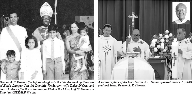 Malaysia’s first permanent deacon passes away