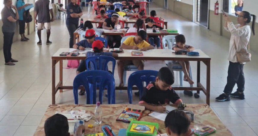 All Saints’ Day colouring contest inspires children