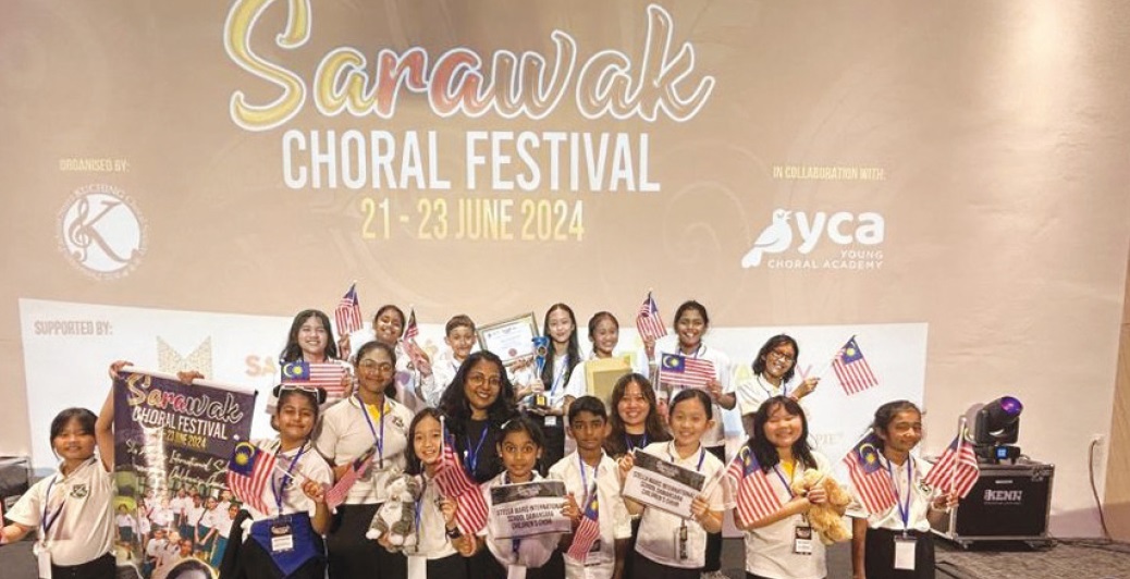 Stella Maris’ very own compositions vocalising hope and loyalty