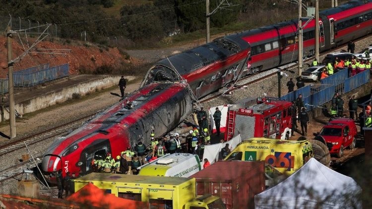 Pope sends prayers and condolences for victims of Spain train accident