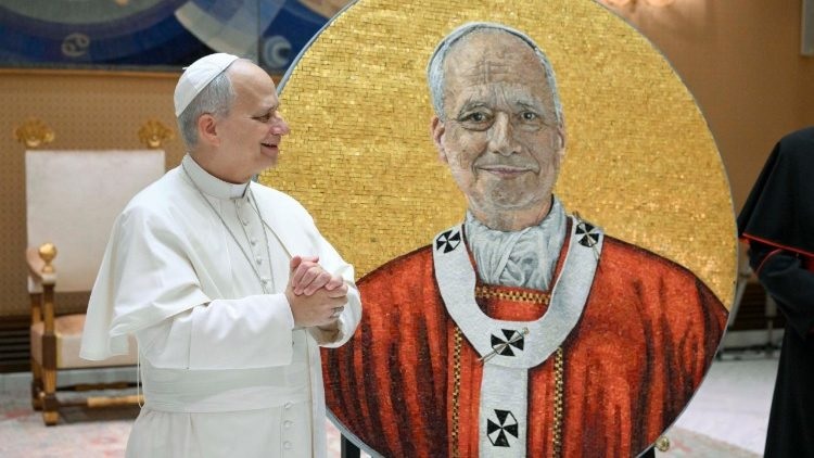 New mosaic of Holy Father ready for St Paul’s Basilica